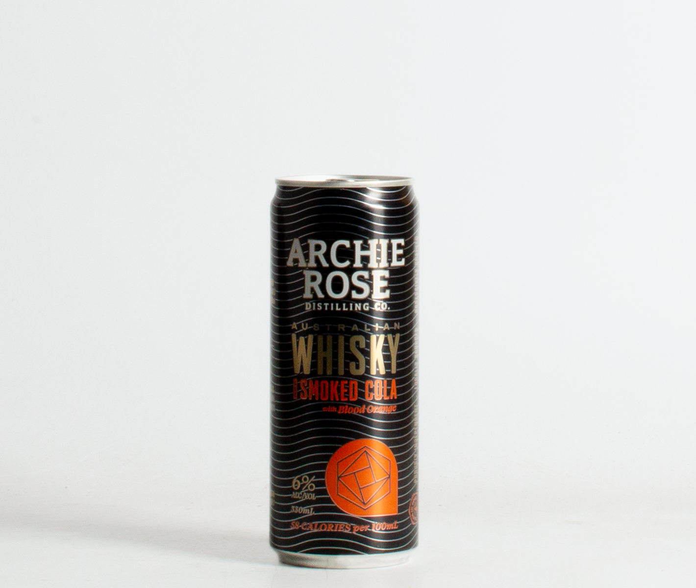 Archie Rose Whisky and Smoked Cola with Blood Orange (330ml) – DRNKS