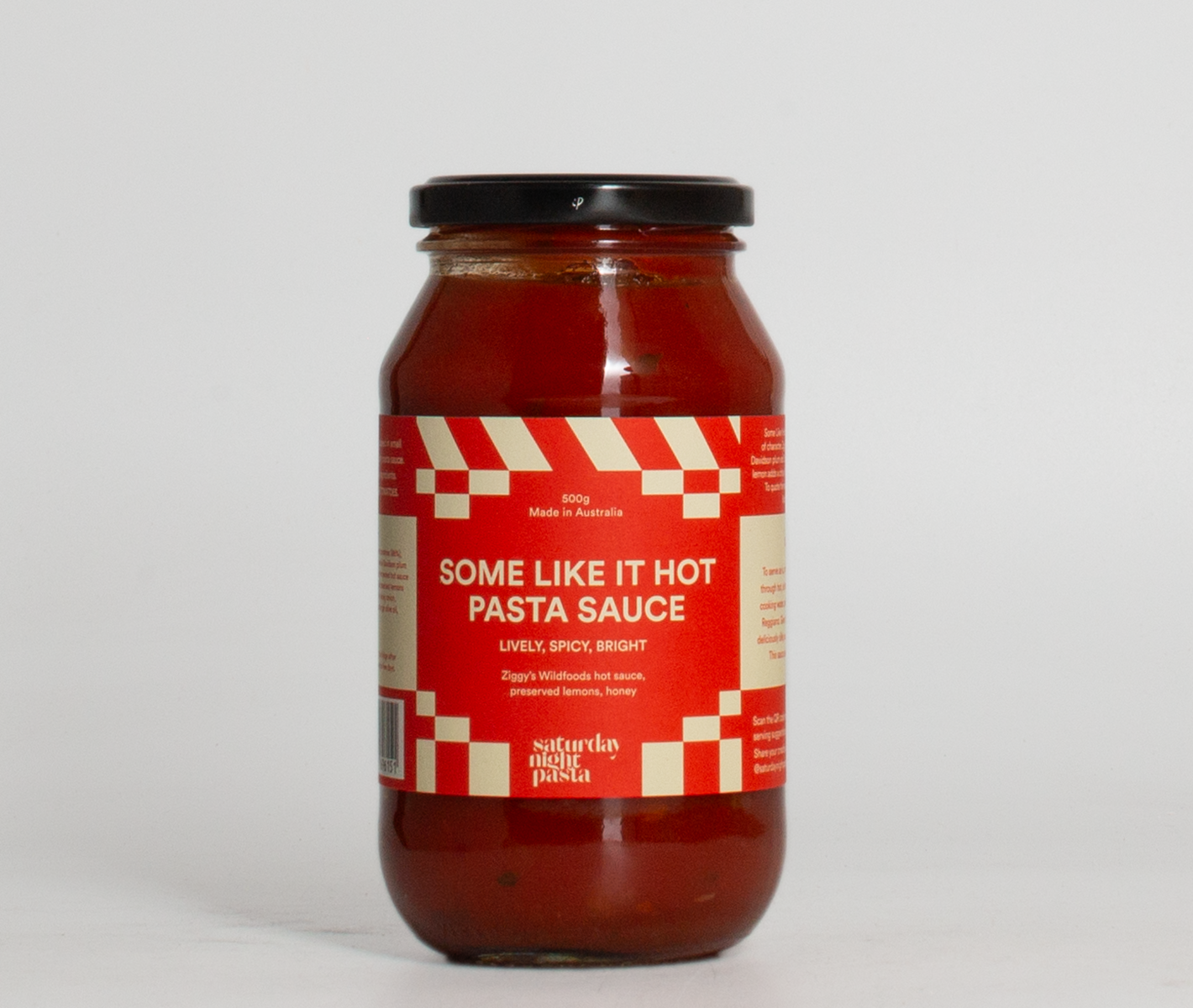 Saturday Night Pasta Some Like It Hot Sauce (500g) – DRNKS