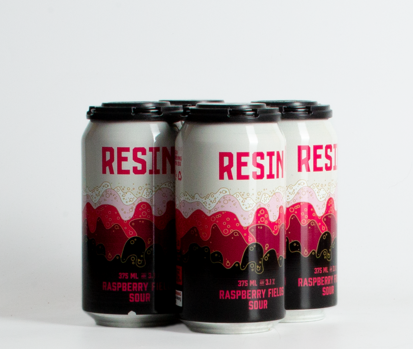 Resin Raspberry Fields Sour 4 Pack (375ml) – DRNKS