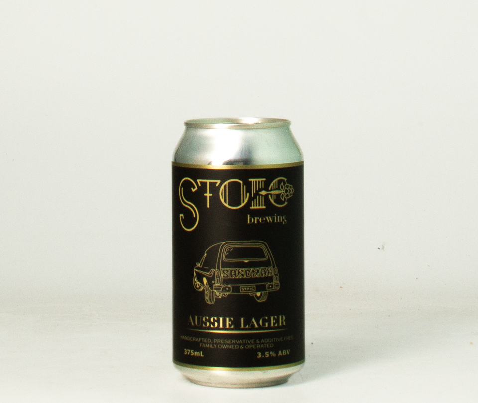 Stoic Brewing Aussie Lager (375ml) – DRNKS