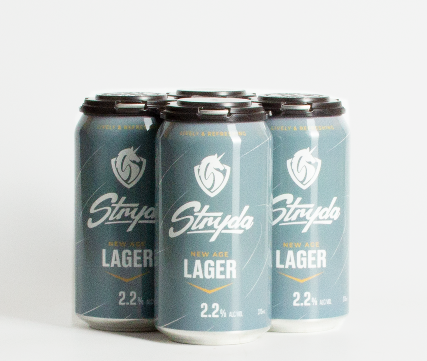 Stryda New Age Lager 4 Pack (375ml) – DRNKS