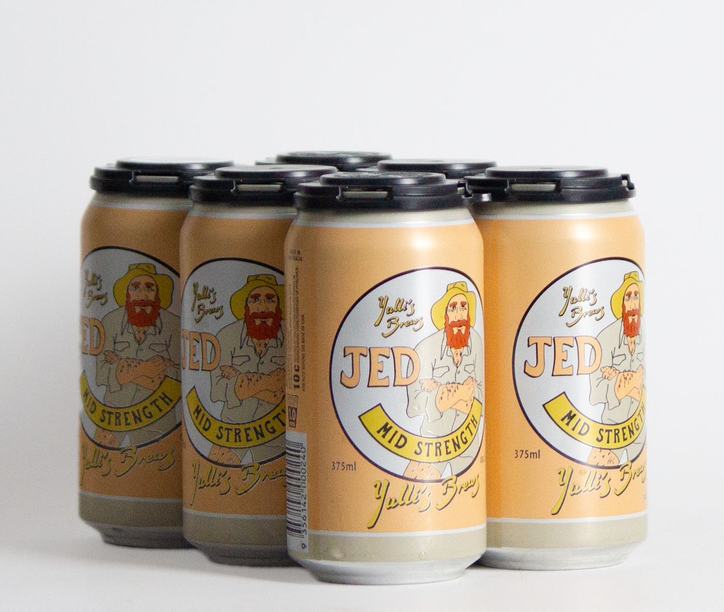 Yulli's Brews Jed Mid Strength 6 Pack (375ml) – DRNKS