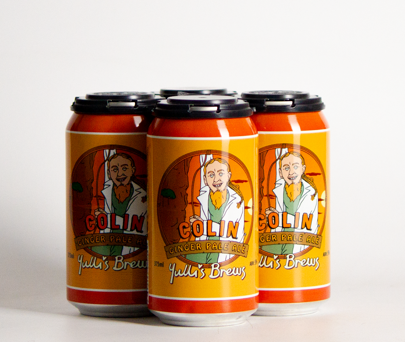 Yulli's Brews Colin Ginger Pale Ale 4 Pack (375ml) – DRNKS